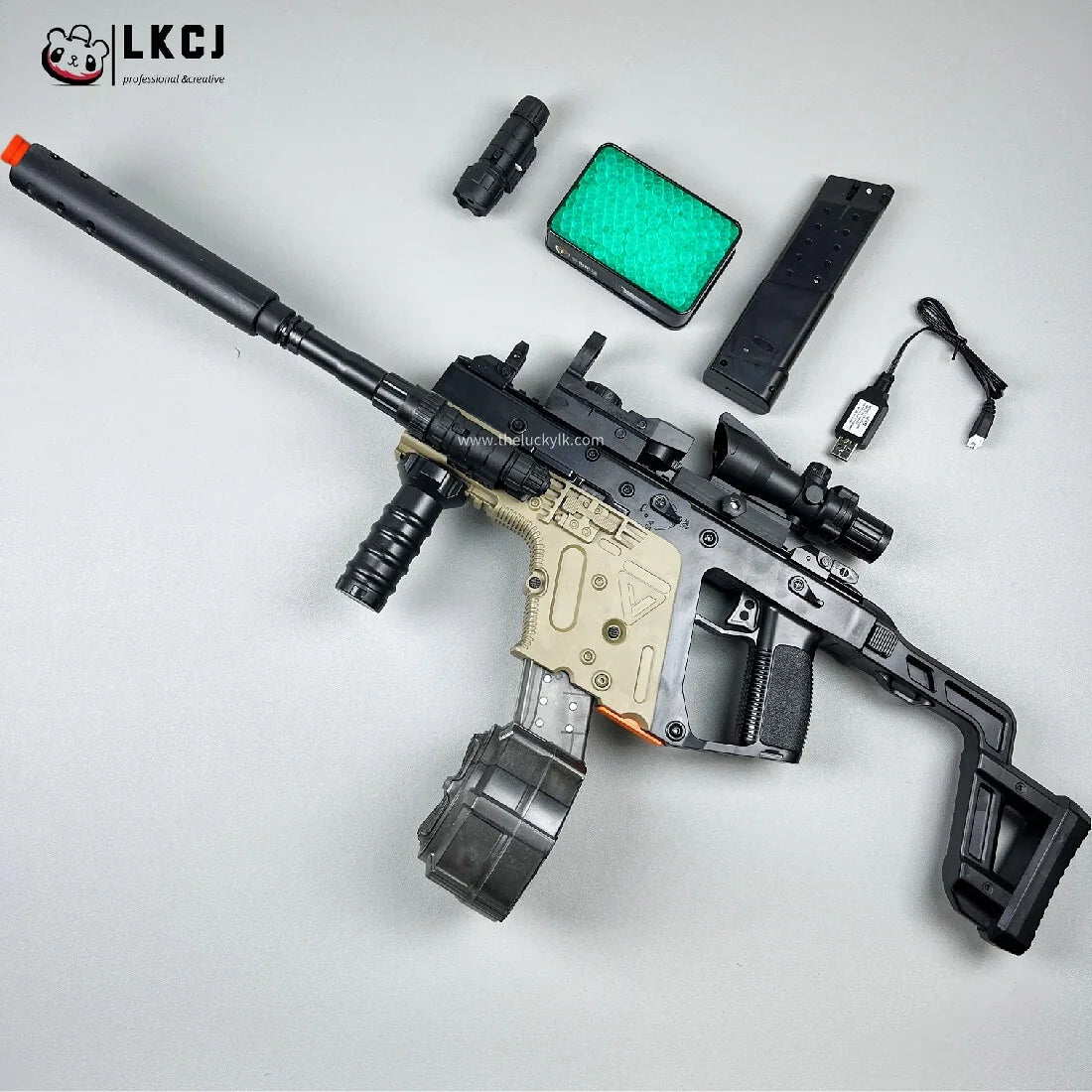 Exquisite Graffiti Vector Gel Blaster With Movable – LKCJ